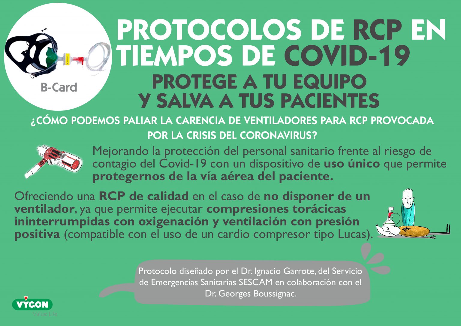 Protocolo de RCP en tiempos de COVID-19 - Campus Vygon